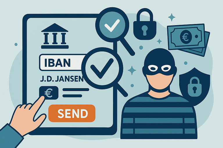 Vérification du nom de l'IBAN pour les virements